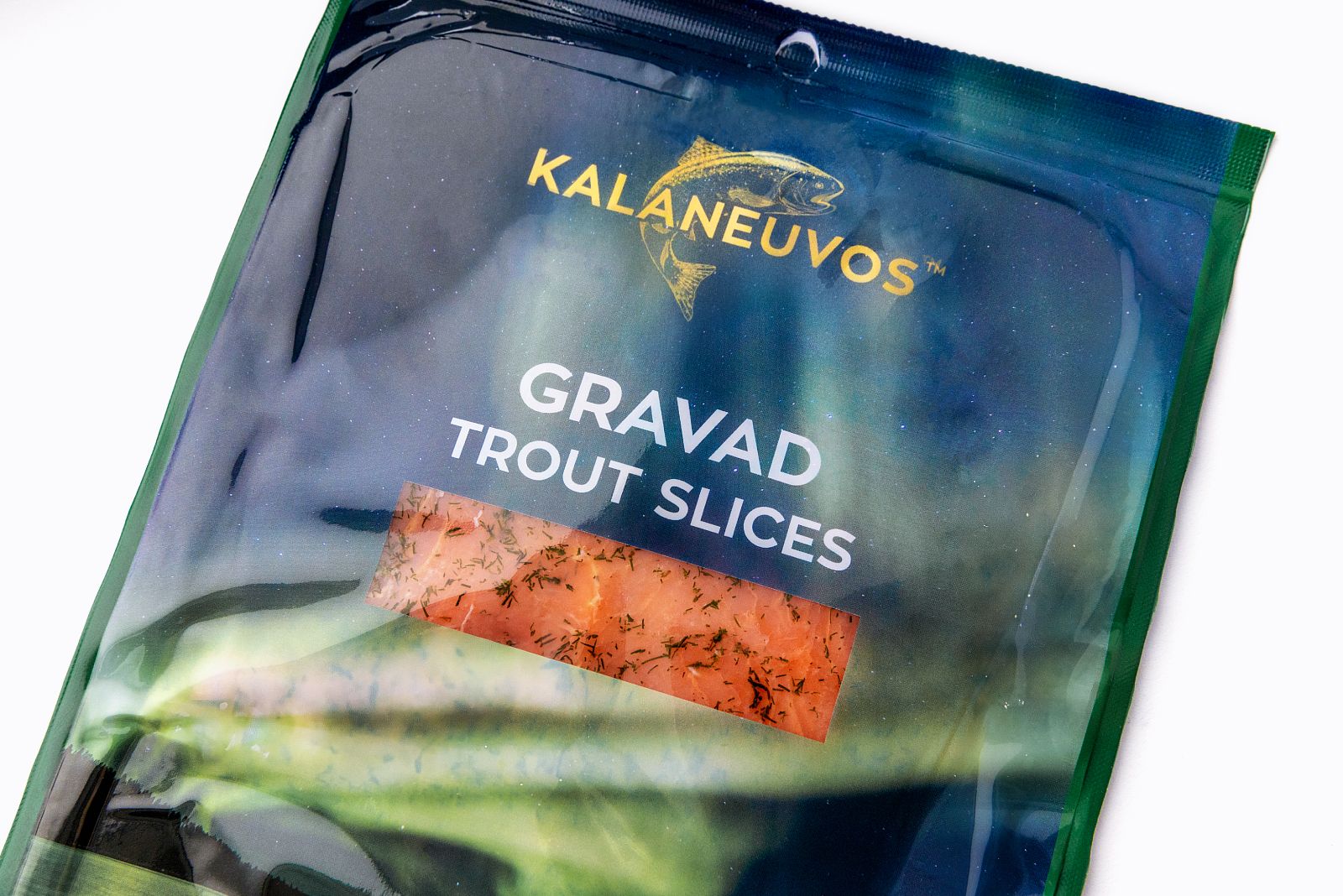 Mazsālīta foreles filejas šķēlēs ar dillēm, saldēta, 150 g - Zivis ...